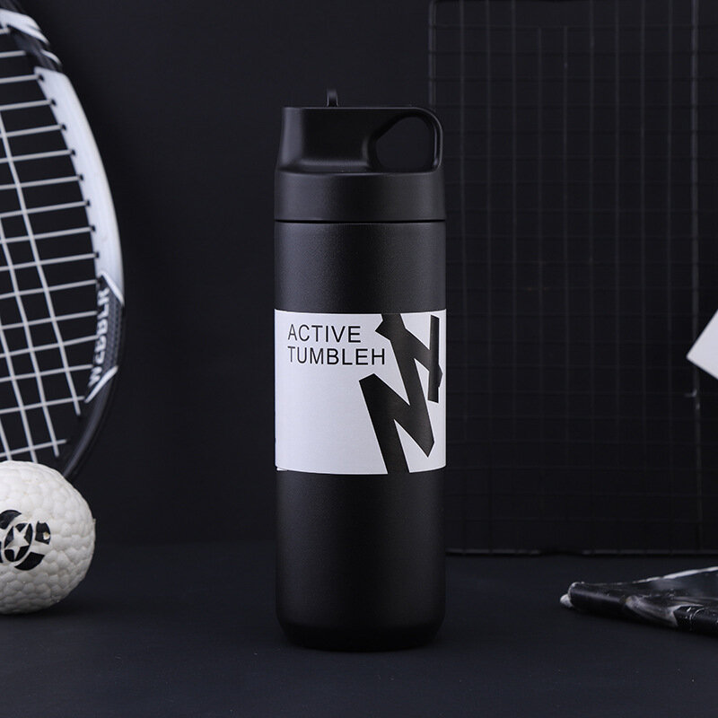 Японская бутылка KINTO ACTIVE с вакуумным носиком, спортивного стиля, изолированная, портативная, 550 мл, изысканный термос