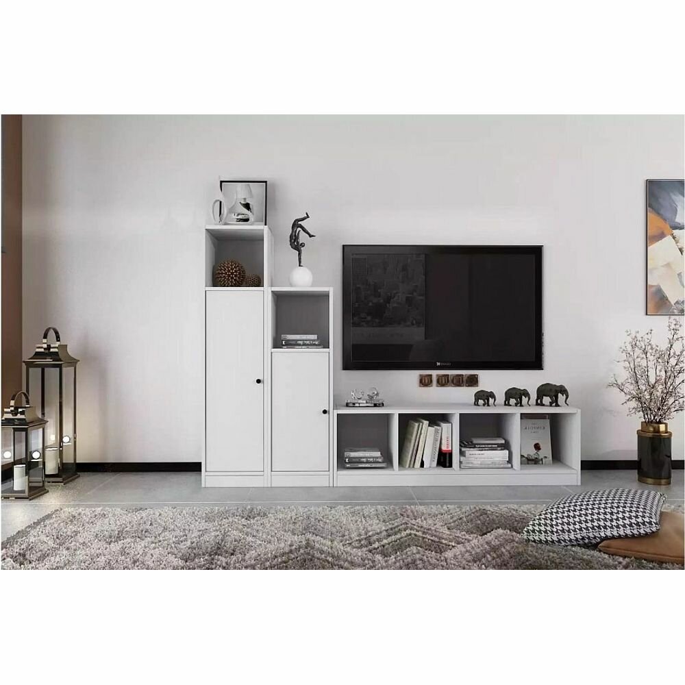 Фиеста К Стенка Билли Айден 11 Белый FS дизайн IKEA