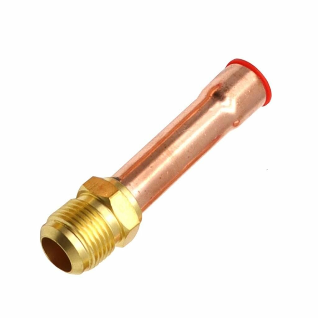 4 шт. Латунный фитинг для труб 1/4", 3/8", 1/2", 3/4", 5/8" с медной трубкой для кондиционера и бытовой техники, 5 баллов