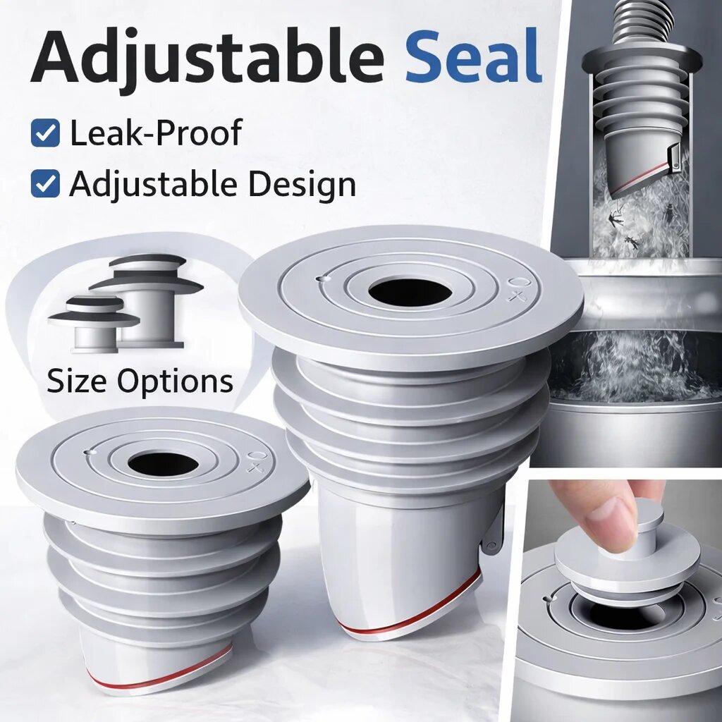 Силиконовый уплотнитель для слива 45-50mm