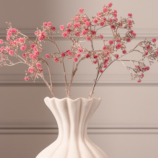 Искусственная ветка Гипсофила Floral Veil 68 см бургунди, EDG, 2100483A448