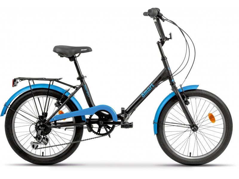 Складной велосипед Aist Smart 2.1 20, год 2025, цвет Черный-Синий