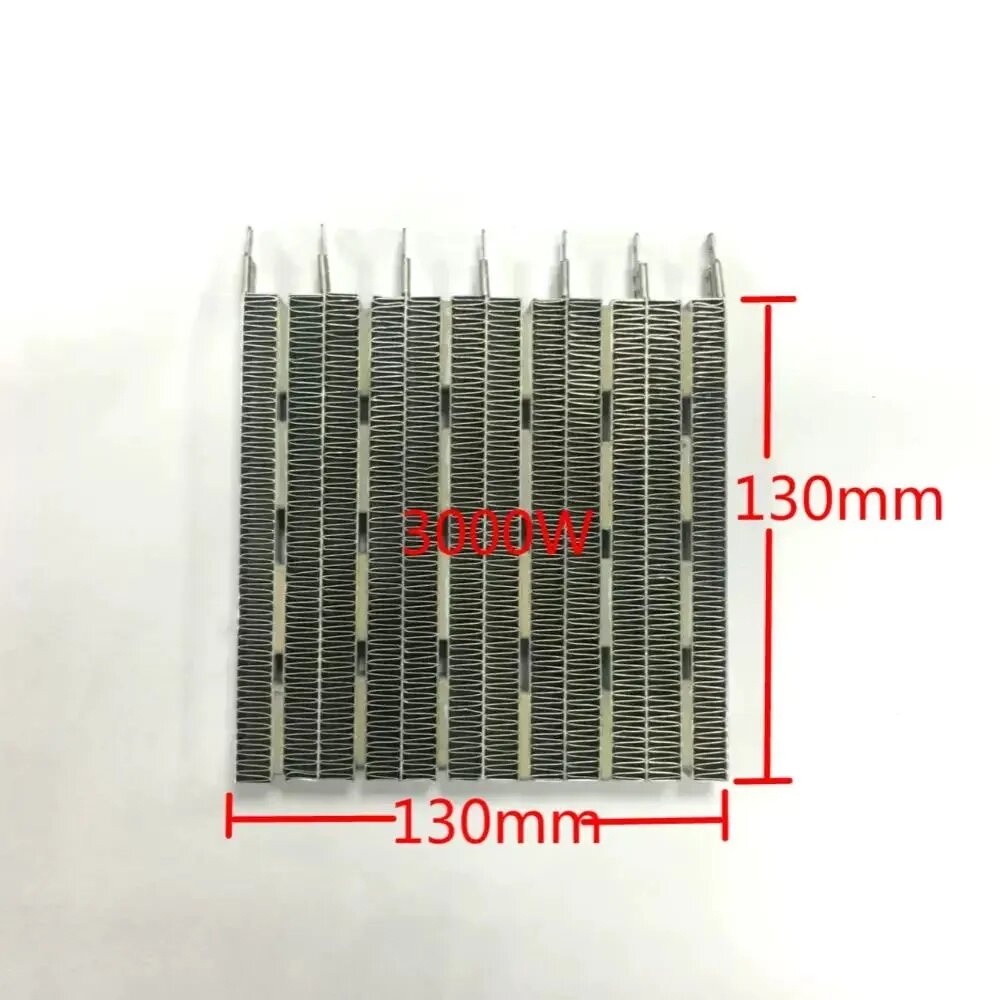 Части электрического тепловентилятора 220-230 В, нагревательный элемент PTC, керамическая пластина с нагревательными ребрами