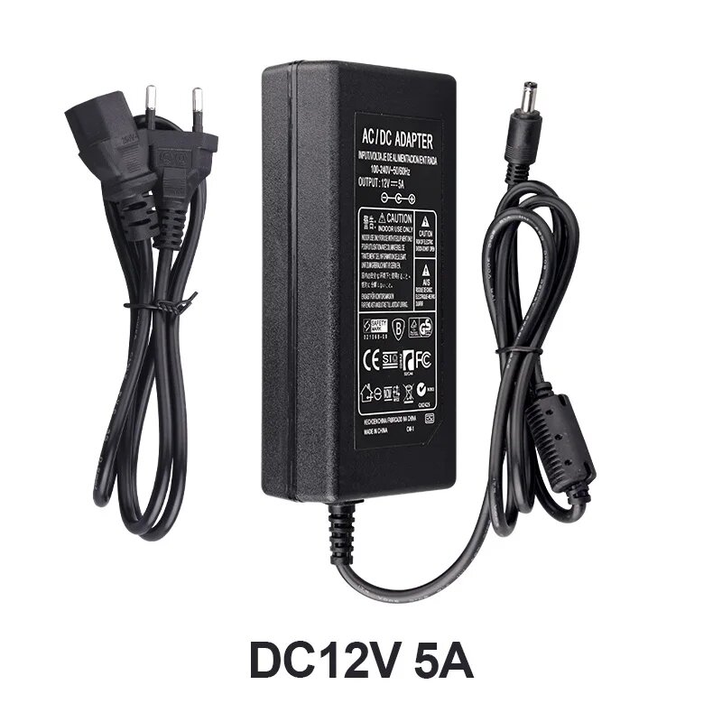 Трансформатор освещения DC12V 1A-10A 12V5A