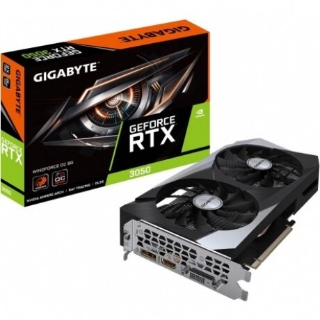 Видеокарта Gigabyte RTX3050 WINDFORCE OC 8GB