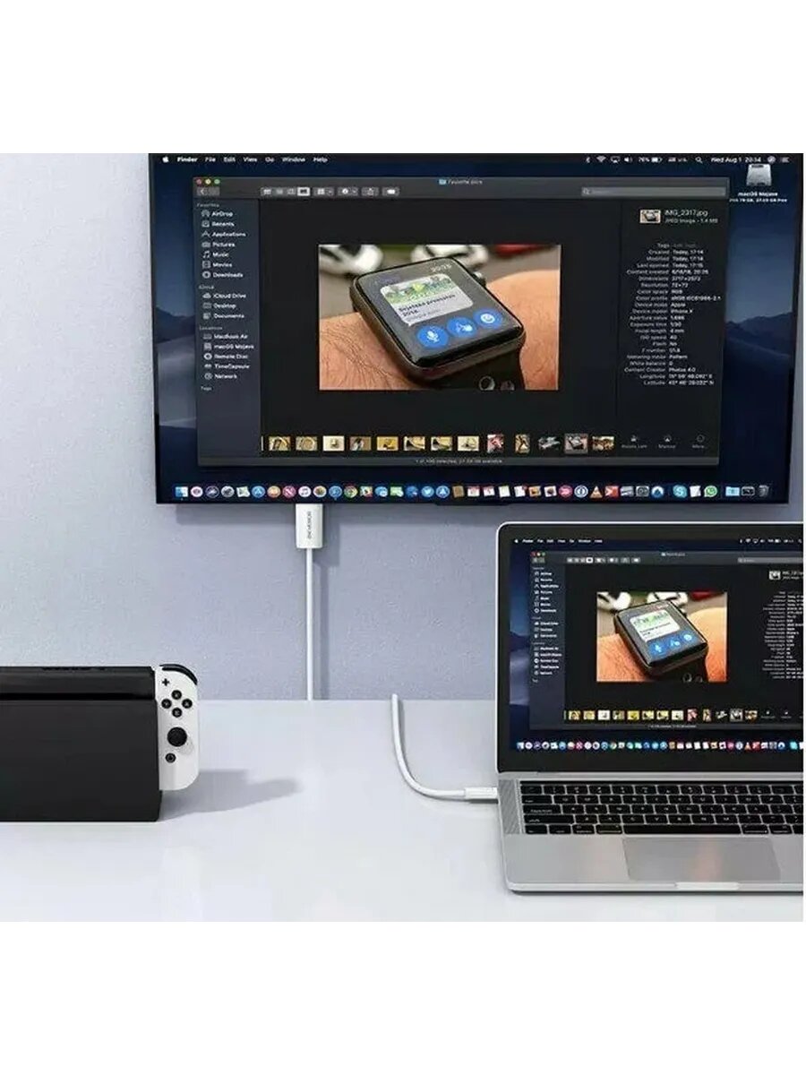 Универсальный кабель для дисплеев 1.8 м