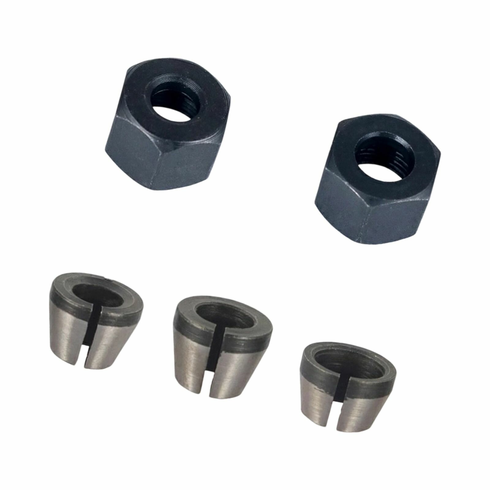 5 шт Набор цангового патрона с гайками для фрез 6 мм 8