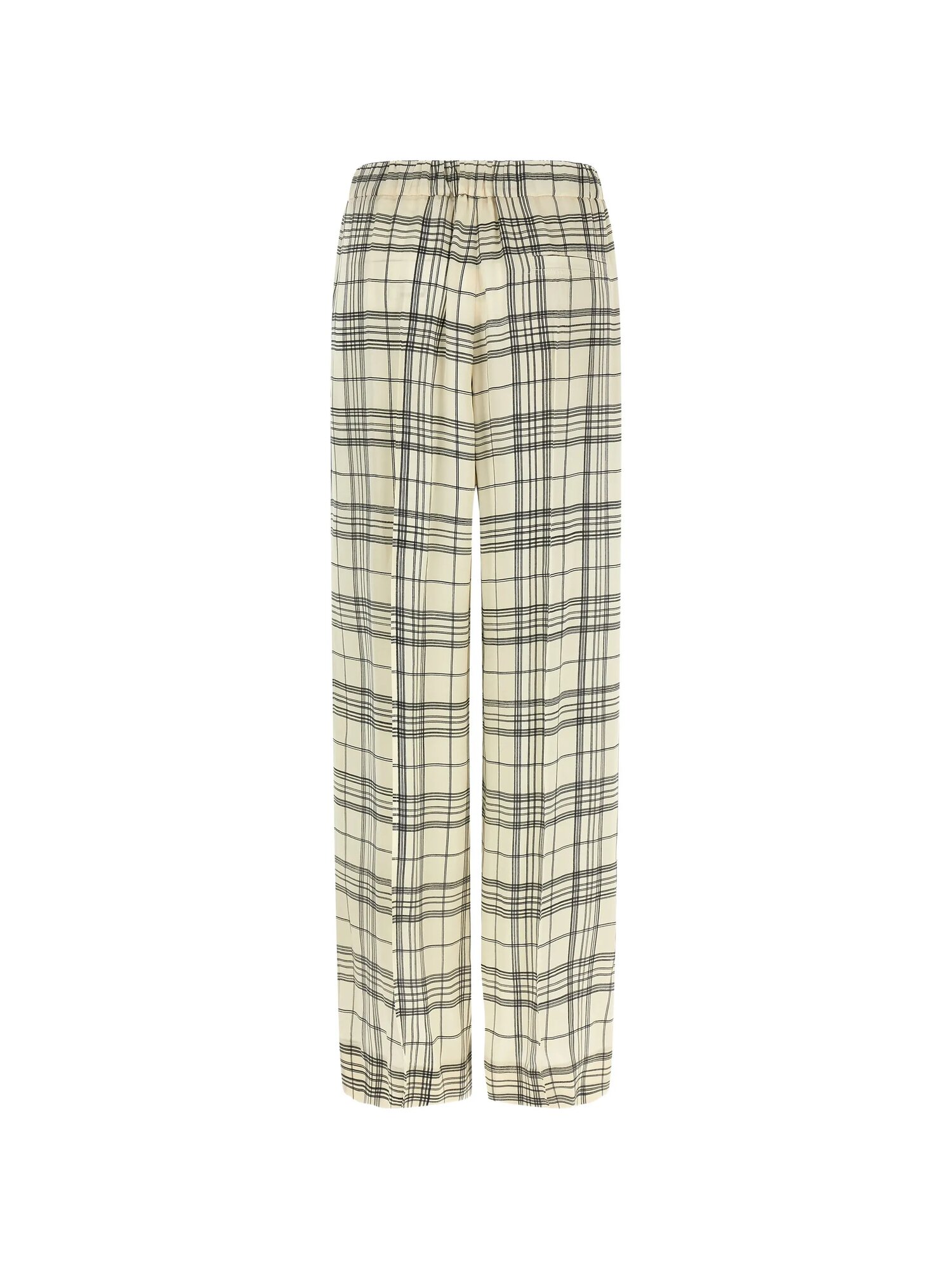 Брюки Jil Sander Checked elasticated trousers, размер 34, разноцветный — фото 1