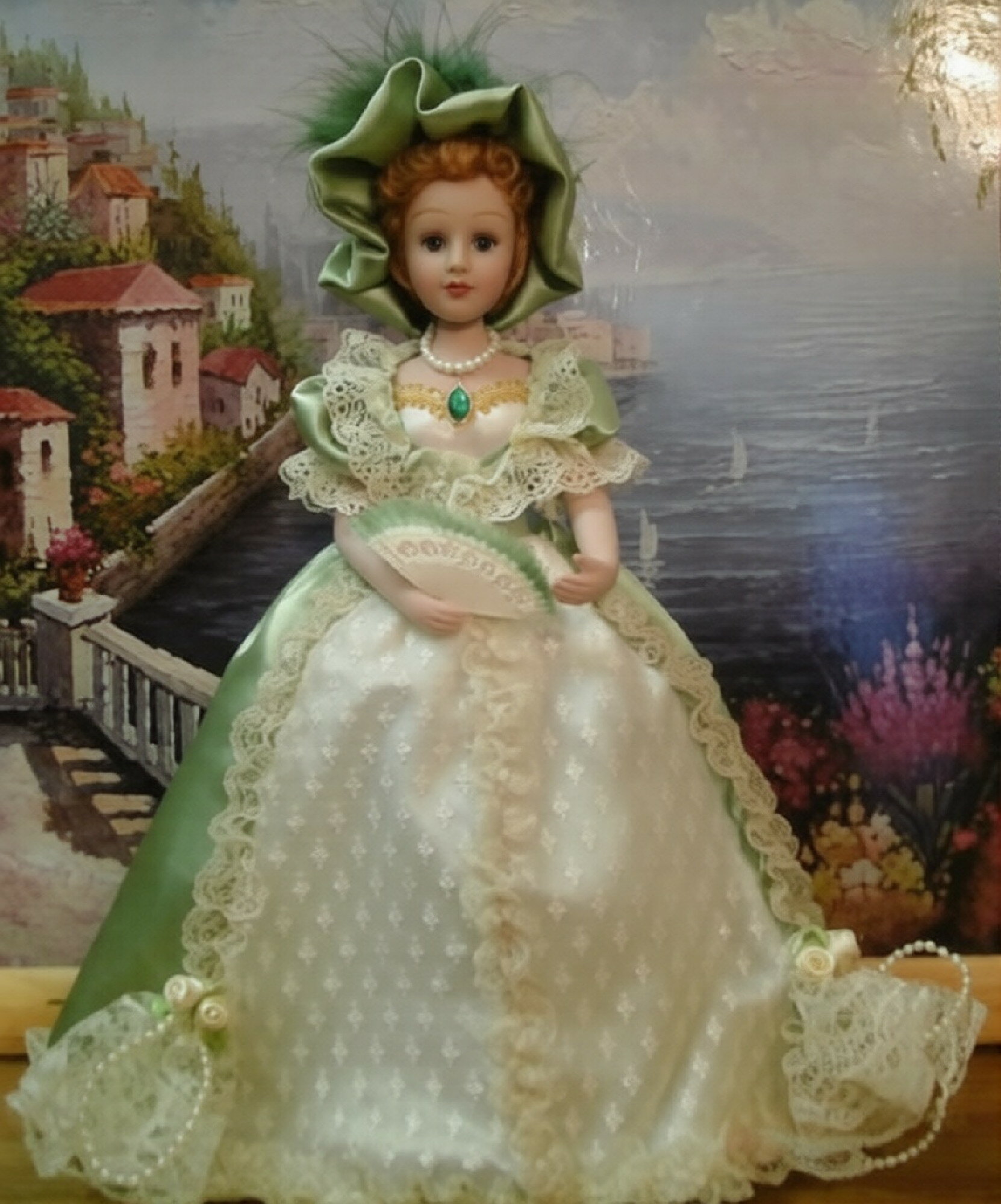 Кукла коллекционная Дамы викторианской эпохи Ребекка