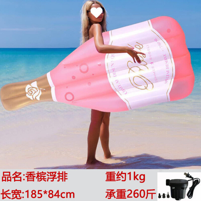 Надувной водный плот в форме арбуза, ананаса, радужной пиццы, кактуса, плавающая кровать, плавательный круг, плавающая воздушная подушка-игрушка.