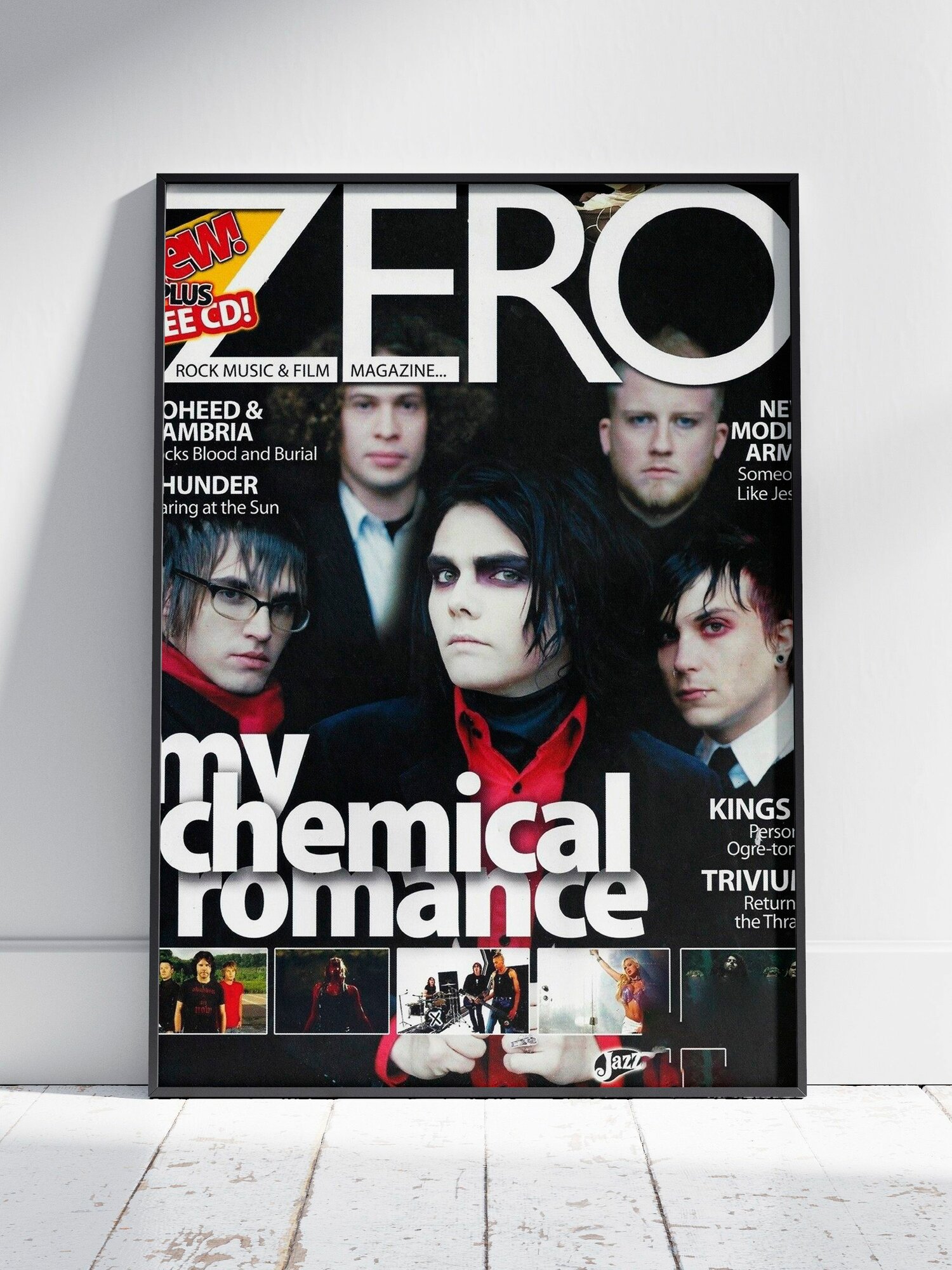 Плакат на стену для интерьера Май Кемикал Романc - My Chemical Romance (MCR 11) - Постер по музыке и артисту формата A4 (21x30 см)