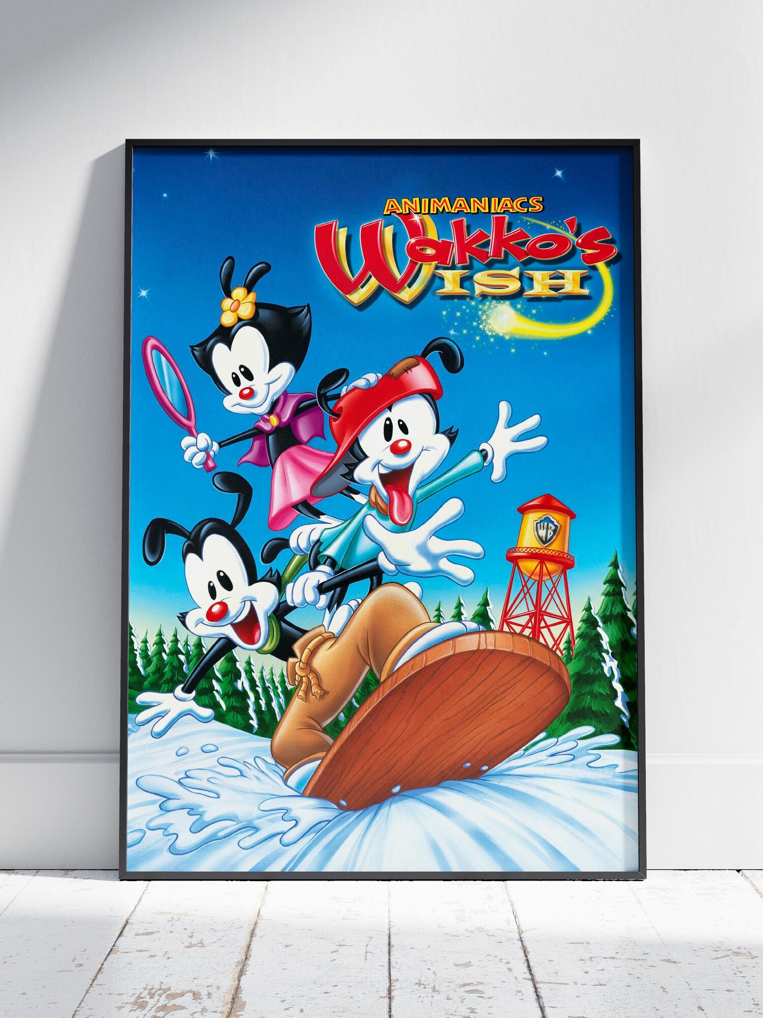 Плакат на стену для интерьера Озорные Анимашки (Animaniacs 5) - Постер по мультфильму и кино формата A4 (21x30 см)