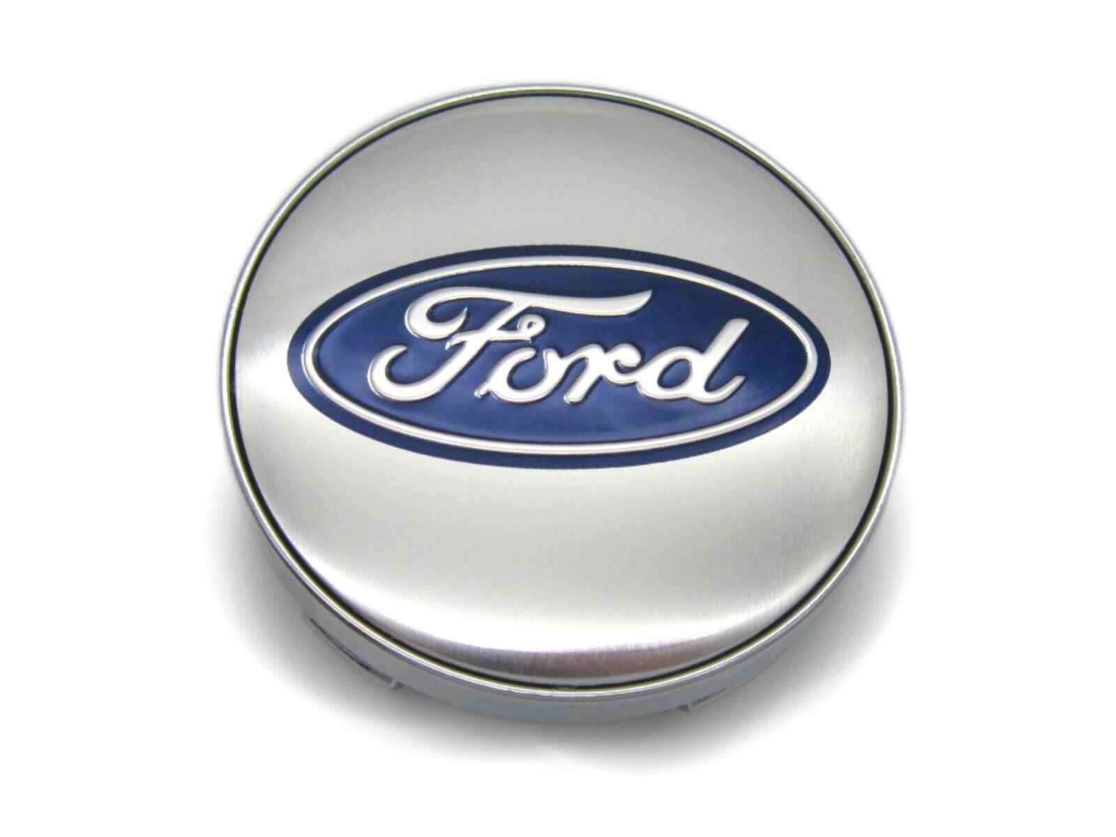 Колпачок, заглушка на литой диск Форд хром 60/56 мм, 1 шт.