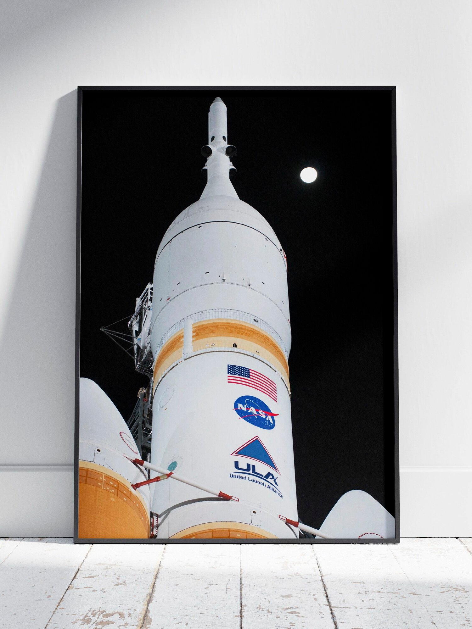 Плакат на стену для интерьера Техника и транспорт (Орион наса - Orion NASA 3) - Постер по транспорту формата A4 (21x30 см)