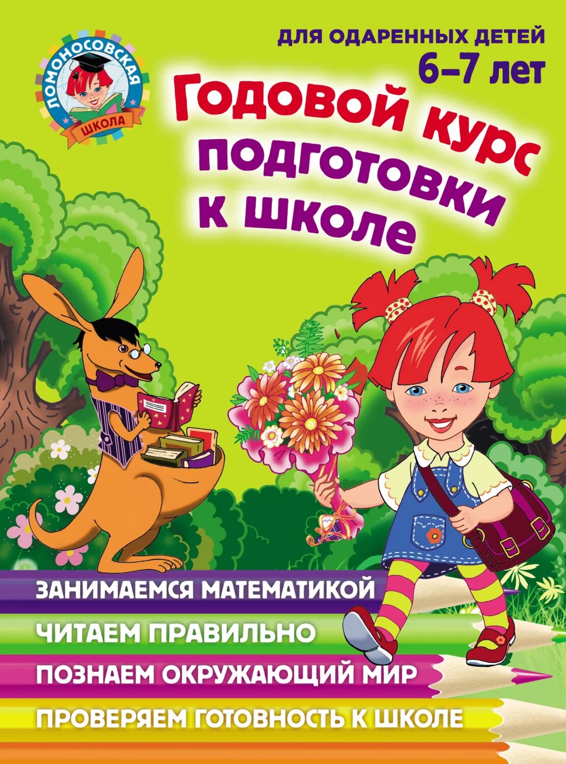 Годовой курс подготовки к школе. Для детей 6–7 лет [Цифровая книга]