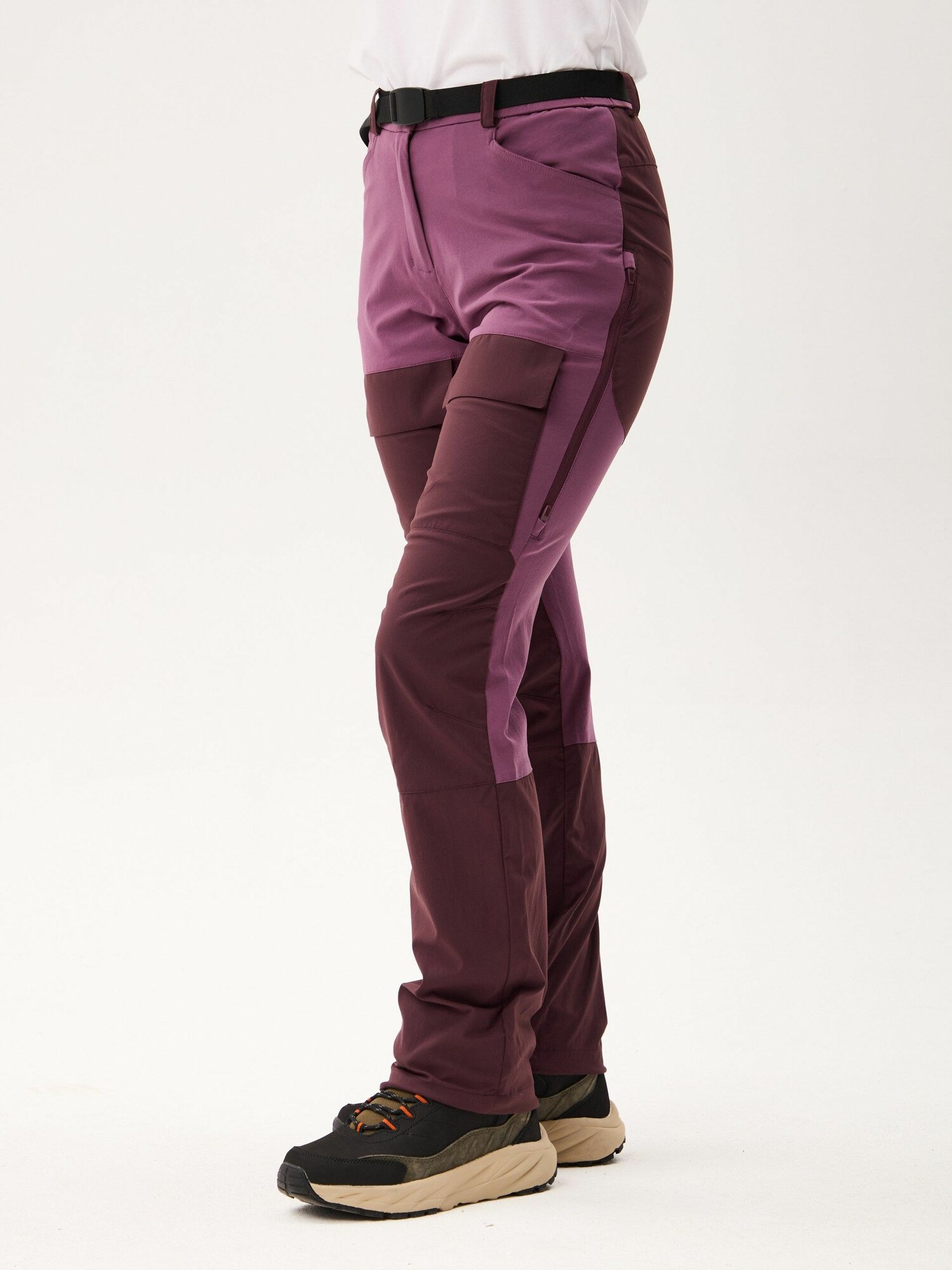 Брюки туристические спортивные женские Lafor, фиолетовый, 56