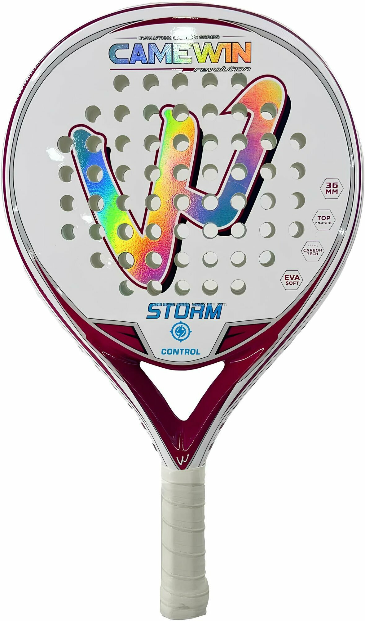 Ракетка для падел тенниса CameWIN 4018W розовый Розовый Racket Padel