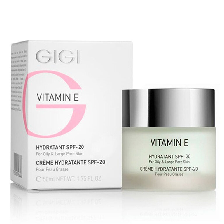 GIGI VITAMIN E Hydratant SPF 20 for oily & large pore skin Крем Израиль 50 мл