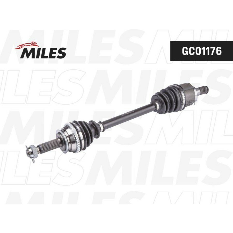 MILES GC01176 Привод в сборе HYUNDAI ACCENT 03- (тагаз) лев. MT ()