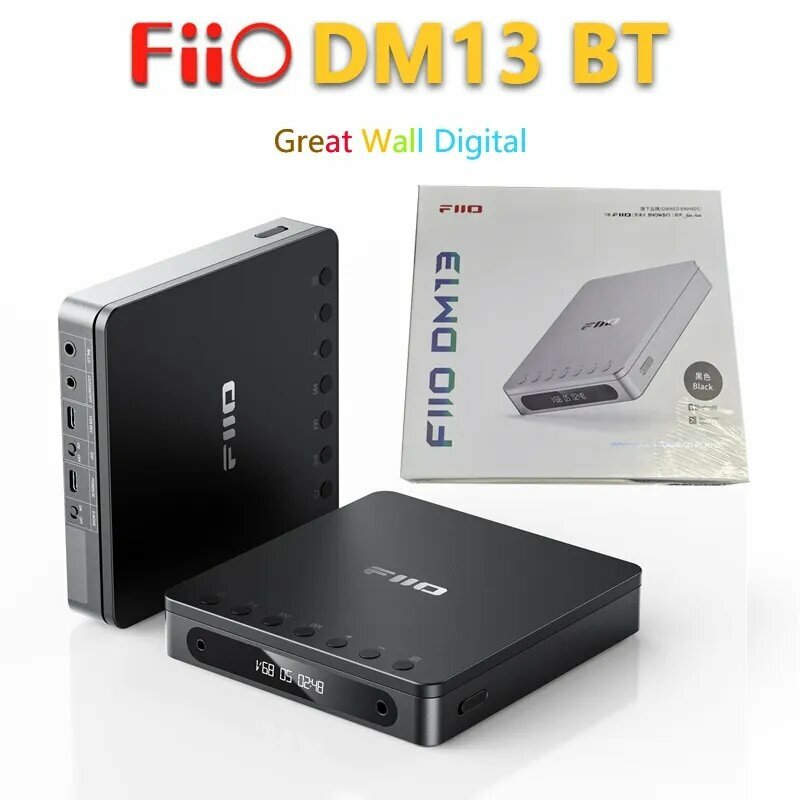 Музыкальный Проигрыватель CD Bluetooth FIIO DM13, Black