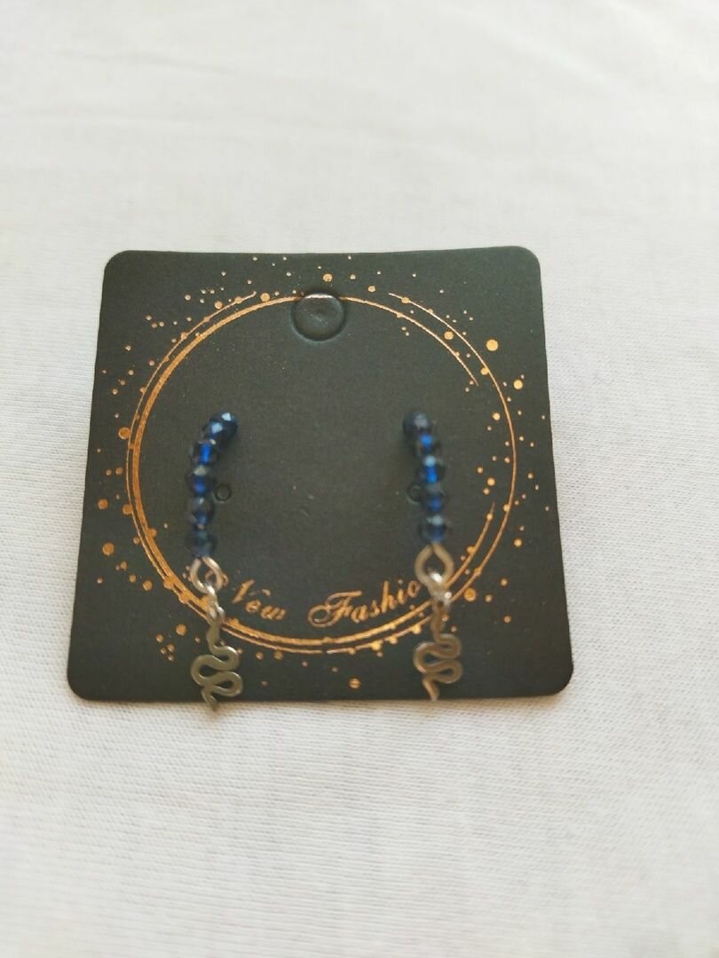 Серьги, шпинель