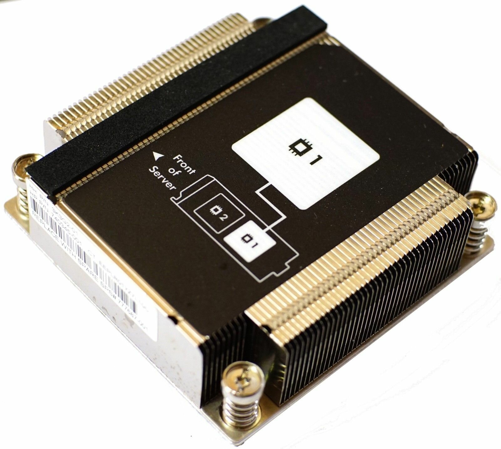 Радиатор HP 740345-001 Socket 2011-3 CPU1 For BL460c Gen9 BL660c Gen9