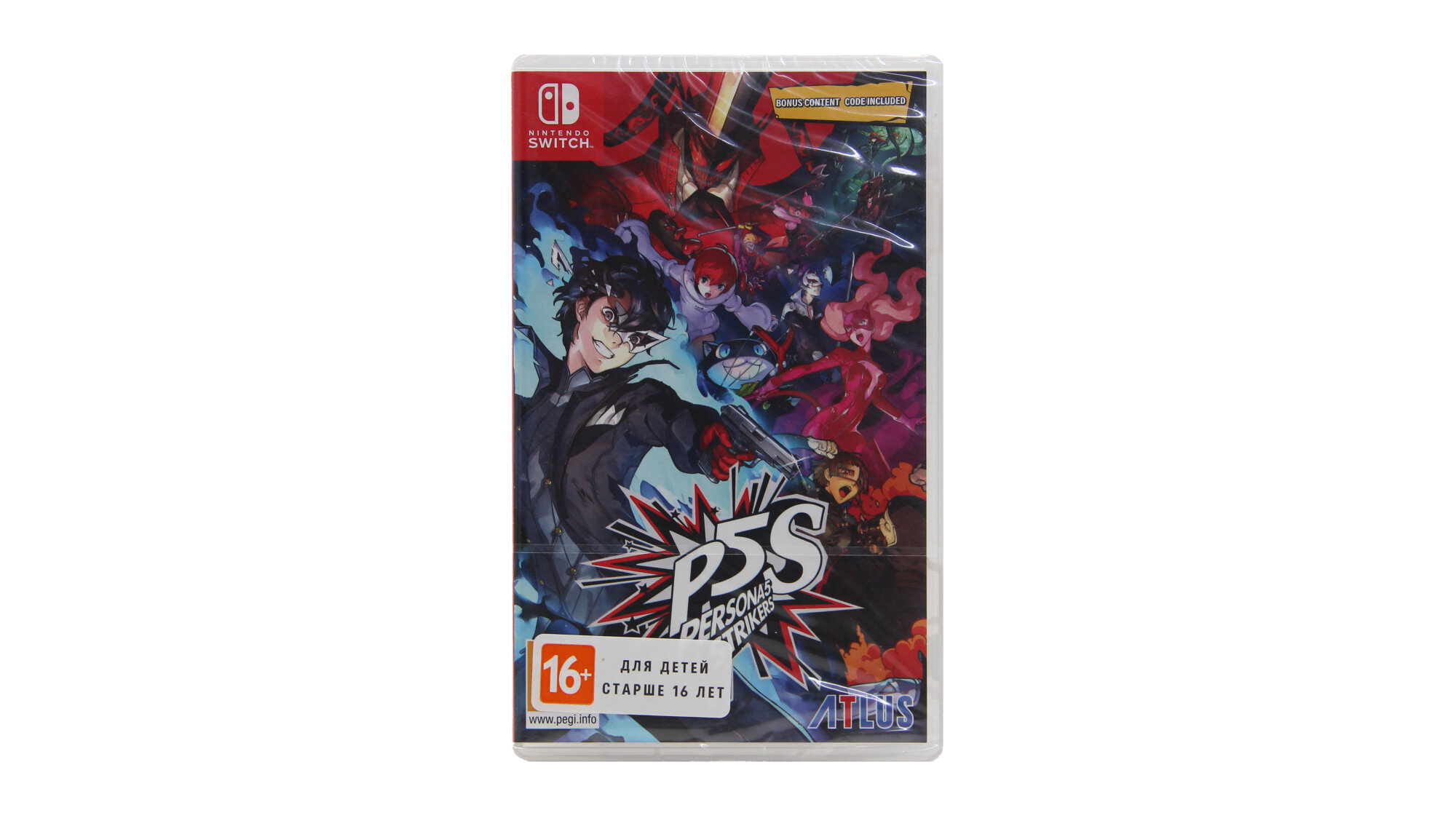 Игра Persona 5 Strikers (Nintendo Switch, Новая) Английский язык