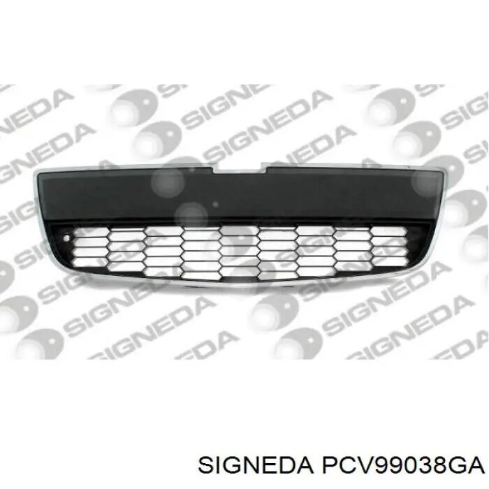 Молдинг ПЕР. Бампера VW PASSAT (97-)_SIGNEDA