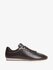 Кроссовки TOMMY HILFIGER Monogram leather sneakers, размер 41 EU, коричневый/сер...