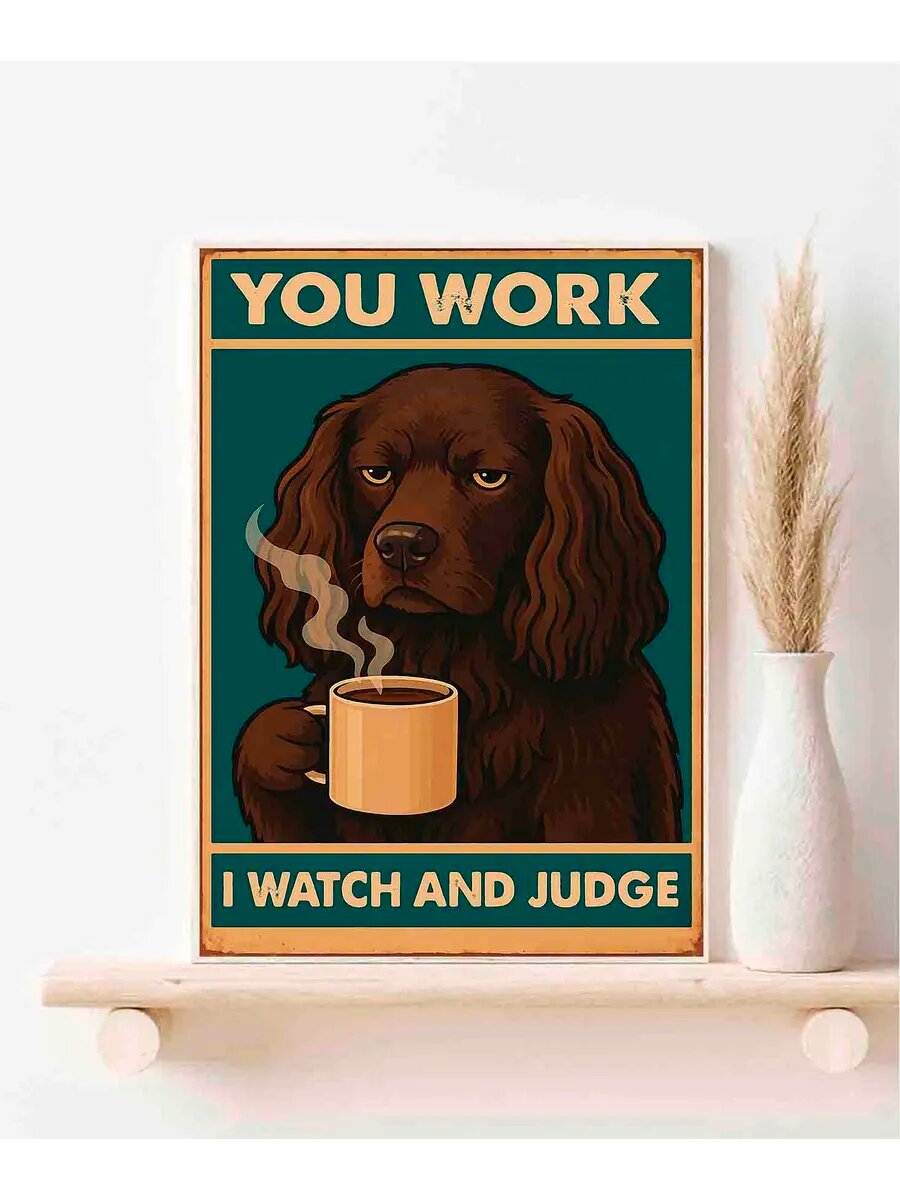 Бойцовская собака-спаниель, You Work I Watch And Judge, Пла