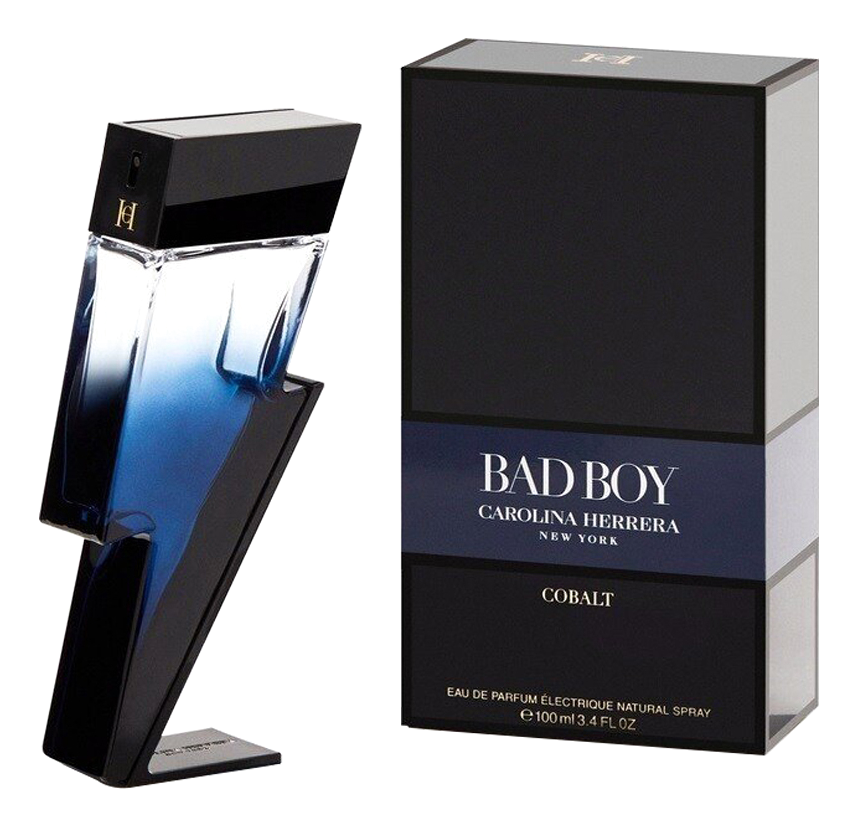 Парфюмерная вода Carolina Herrera Bad Boy Cobalt для мужчин 100 мл / Каролина Эррера