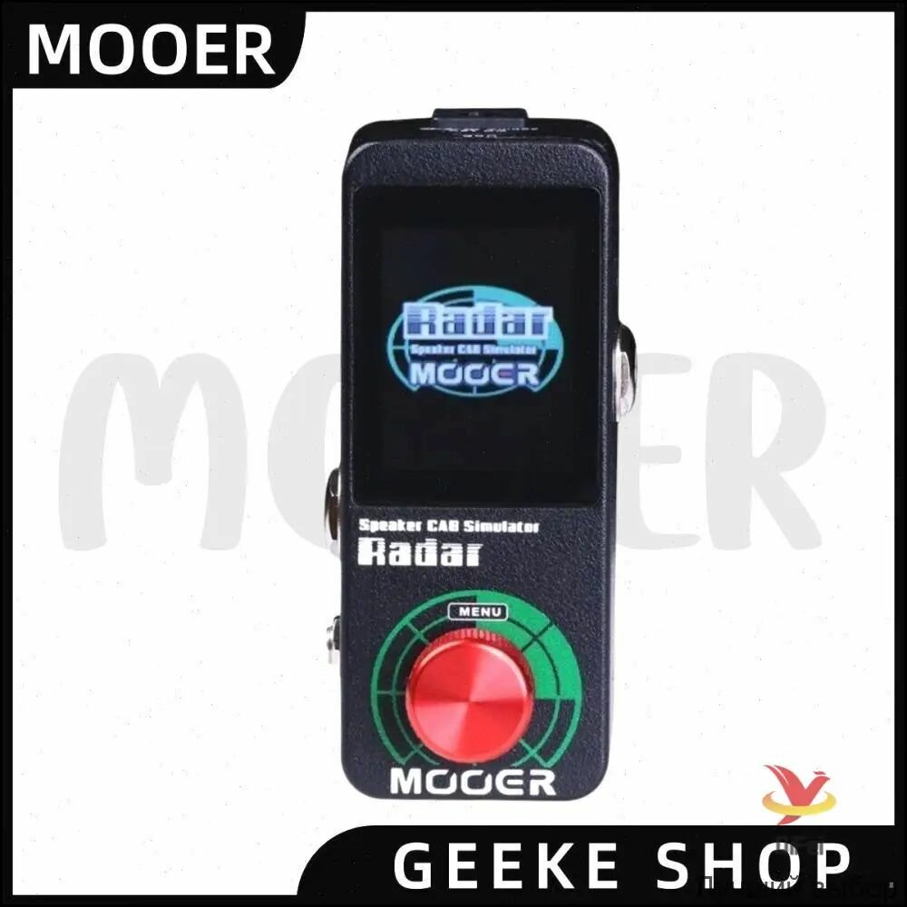 Радар-гитарная педаль эффектов Mooer Radar Speaker CAB Simulator, MSS1-Radar-x