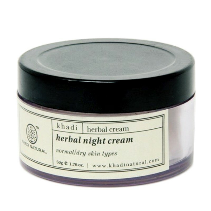 Ночной питательный крем для лица марки Кхади (Night cream Khadi), 50 грамм