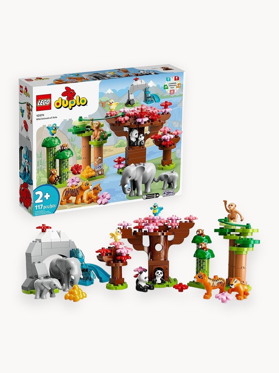 Конструктор Lego DUPLO Дикие животные Азии 10974