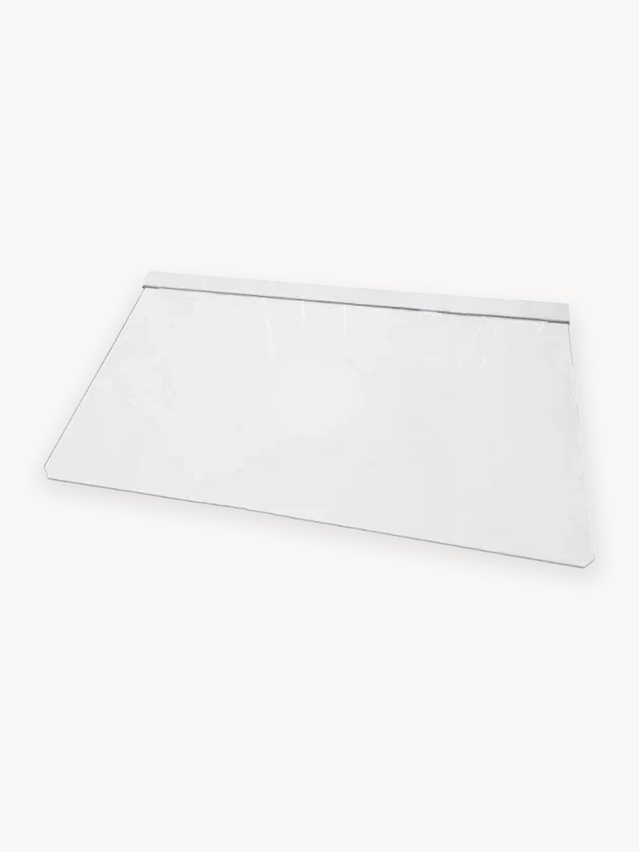 Стеклянная полка Indesit, для холодильников, прозрачная, 29x49 см