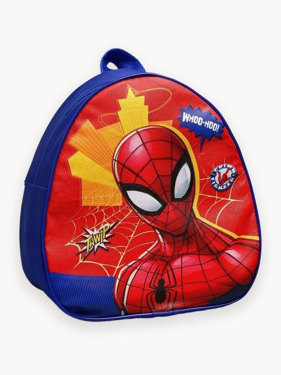 Рюкзак детский для мальчика, 23х21х10 см, Человек-паук