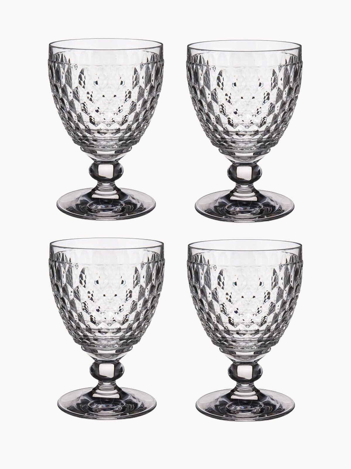 Набор бокалов для красного вина 300 мл, 4 шт, Boston, Villeroy & Boch, Хрустальное стекло