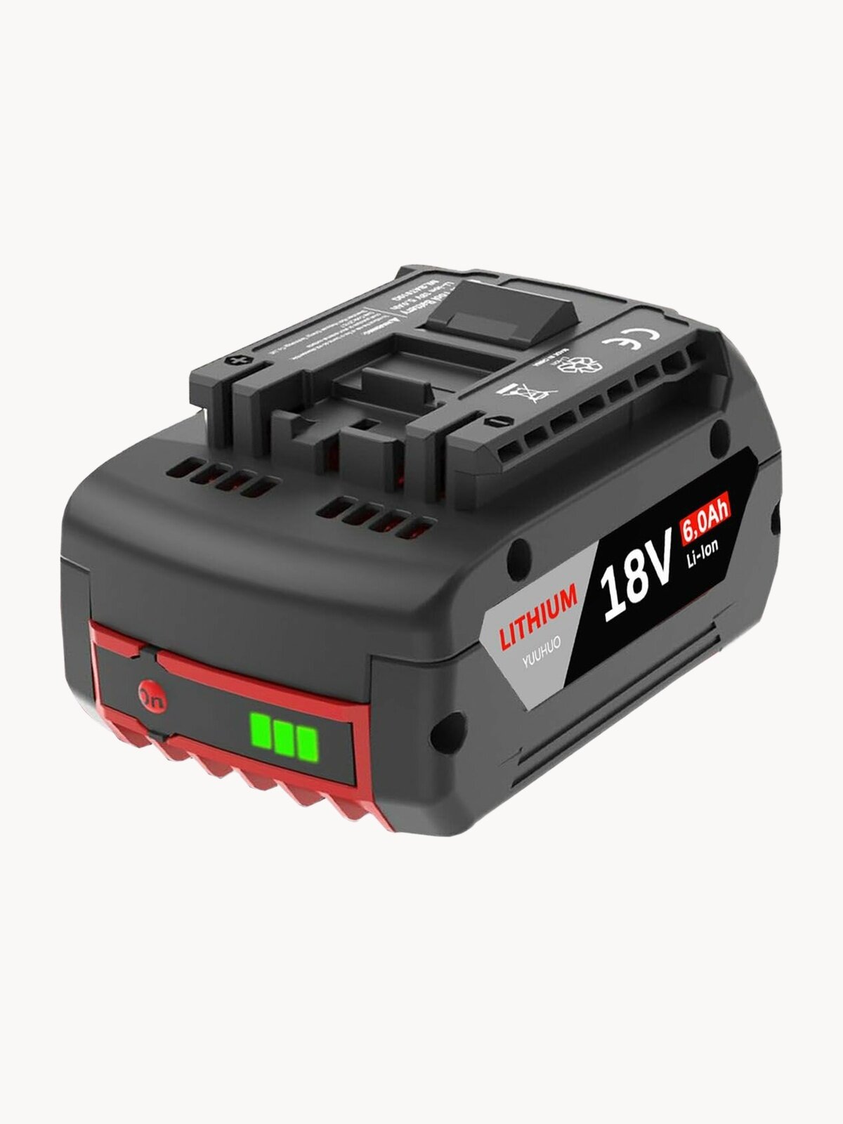 Аккумулятор 18В для электроинструмента /Подходит для инструментов BOSCH, 6000 mAh