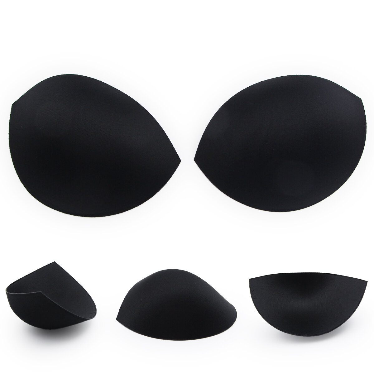 Чашечки для бюстгальтера Antynea, без уступа, с равномерным наполнением, BN-58.16 (58.86), размер 65 (черный), 1 пара