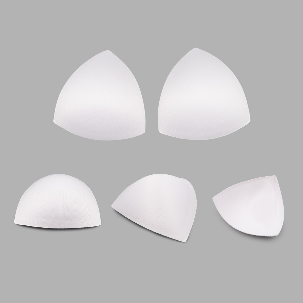 Чашечки для бюстгальтера треугольные без уступа, с эффектом push-up, FC-72.18 (72.88,72.78), размер 65 (белый), 1 пара