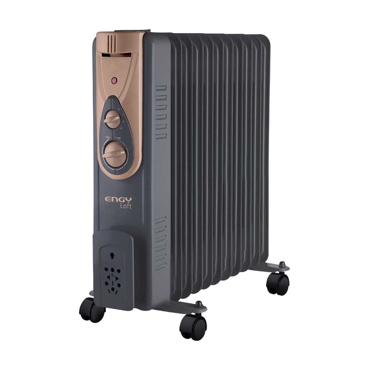 Масляный обогреватель Engy EN-2411 Loft, 11 секций, 2500 Вт.