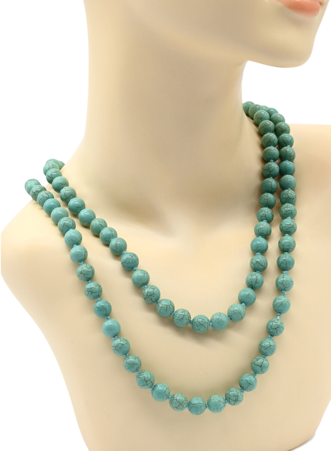 Бусы, бирюза