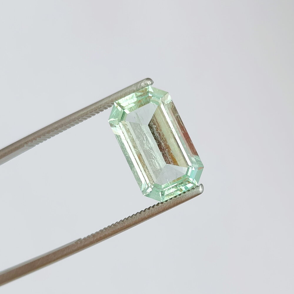 Ограненный Берилл, русская огранка 4.91 карата "True Stones"