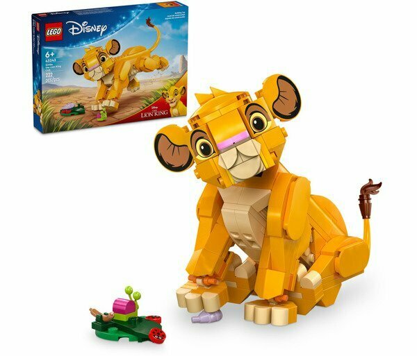 Конструктор LEGO Disney 43243 Симба — Детеныш Короля Льва (Lego 43243)
