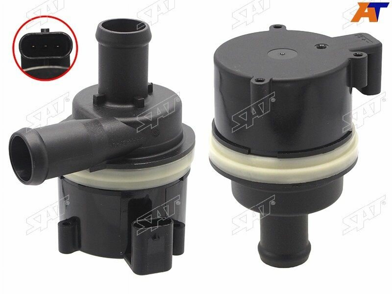 . SAT Насос водяного охлаждения (помпа) электрический для VW TOUAREG 3,6/AMAROK/AUDI A4/A5 3,0/2,7 TDI 08-15