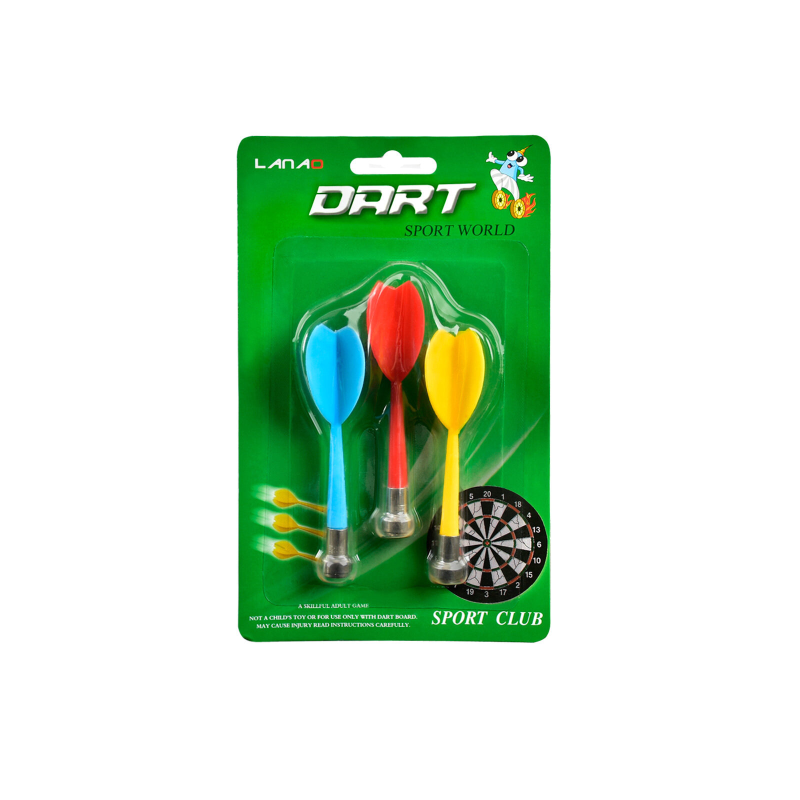 Набор дротиков магнитных CLIFF LA-7008 для игры в дартс - 3шт. (8 гр)