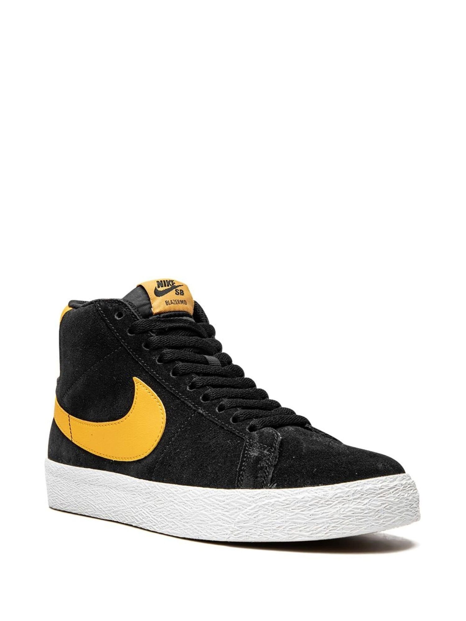 Кроссовки NIKE SB Zoom Blazer Mid, размер 4.5 US, черный — фото 1