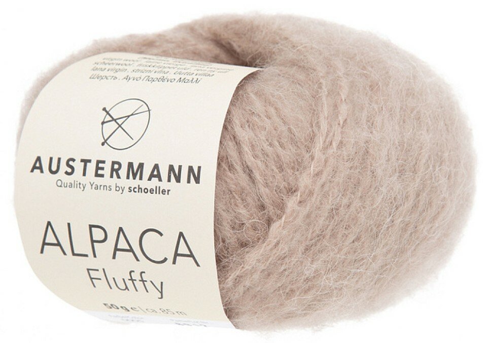Пряжа Austermann 98321 Alpaca Fluffy 50 г 85 м #0005