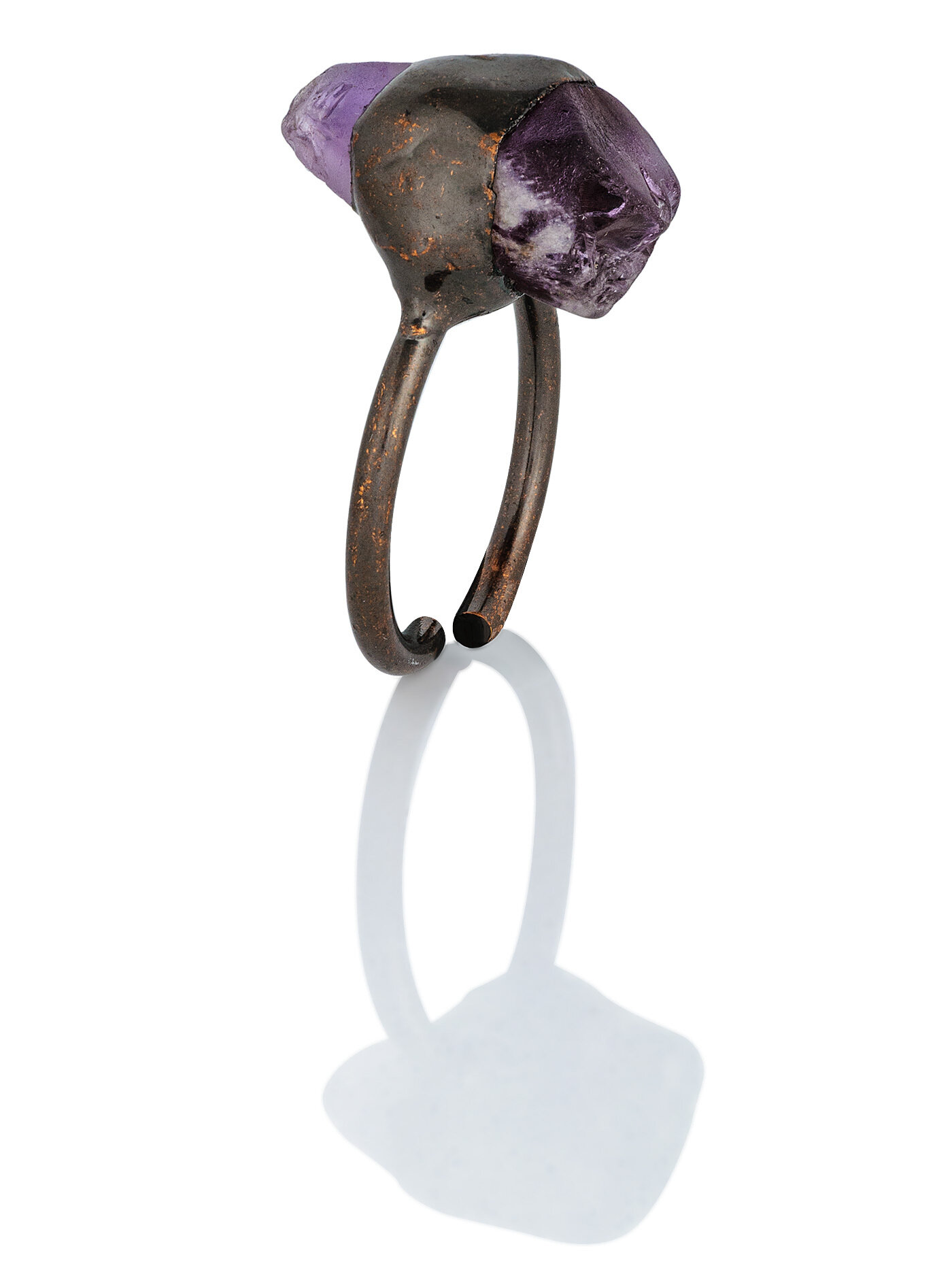 Кольцо, аметист