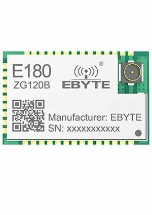 E180-ZG120B, модуль ZigBee 3.0, EFR32, 2.4GHz, UART, 1.3 км